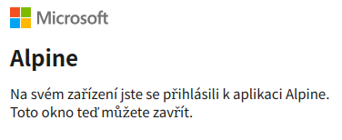 Alpine jako mailový klient pro M365 | Matematicko-fyzikální fakulta